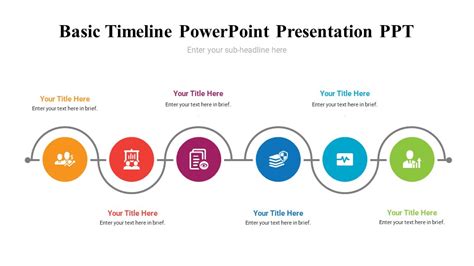 Basic Timeline PowerPoint Presentation PPT PPTUniverse