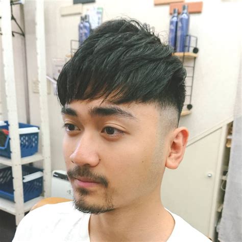 クロップスタイル、濡れクロ、濡れパン、クロップスタイル特集 Hairsalonokamotoヘアーサロンオカモト、川崎駅東口の理容室
