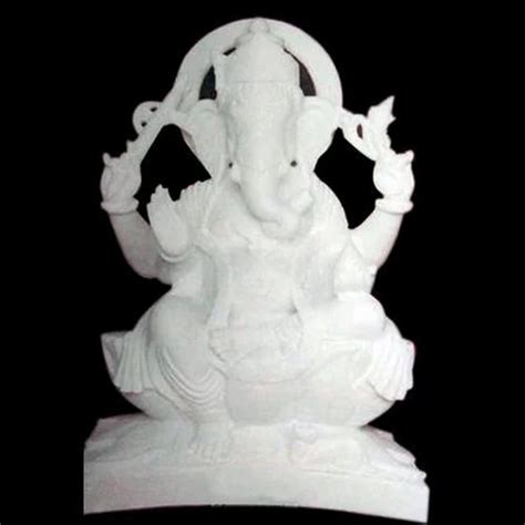 White Marble Ganesh Statue 5feet At ₹ 20000 In Jaipur Id 14164687733