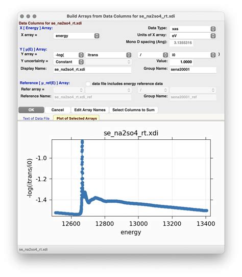 5 Xasviewer — Xraylarch 0959 Documentation