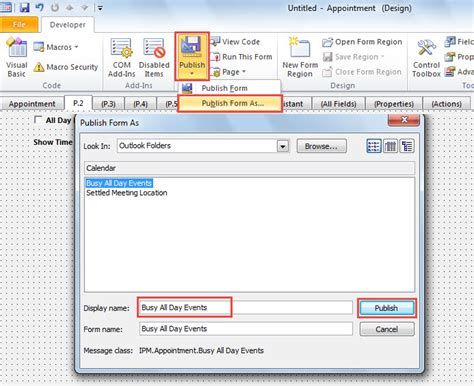2 Methods To Auto Set The Status Of All Day Event To Busy In Your Outlook