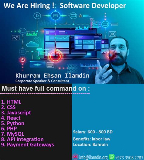 Khurram Chaudhry On Linkedin Hiring Jobsearch Developers Php Database Sql Api Ecommerce…