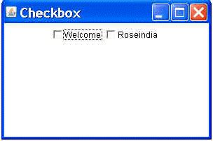 How To Create CheckBox On Frame
