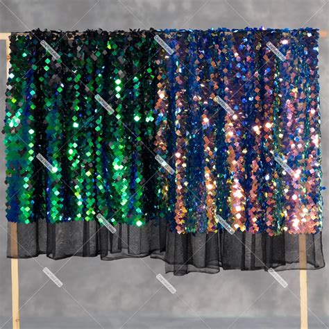 Bedazzled Rainbow Colorful Sequin Mermaid Prom Dress Vq