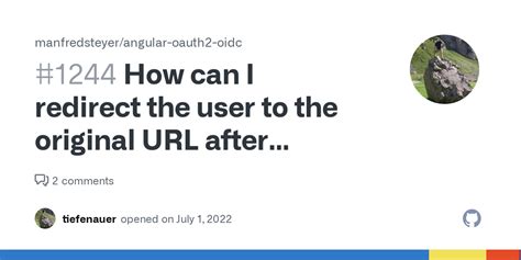 How Can I Redirect The User To The Original After Access Token Has