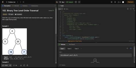 Sujith Srikar On Linkedin 🚀 Day 55100 Conquered The Challenges Of Binary Tree Level Order