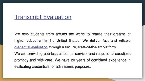 Ppt Transcript Evaluation Canada Powerpoint Presentation Free Download Id 9055111