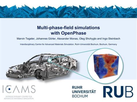 Multi Phase Field Simulations With Openphase Pptx