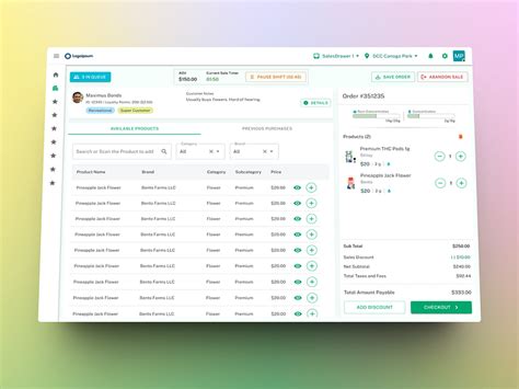 Cashier Pos Ui Mockups By Makrand Patwardhan On Dribbble