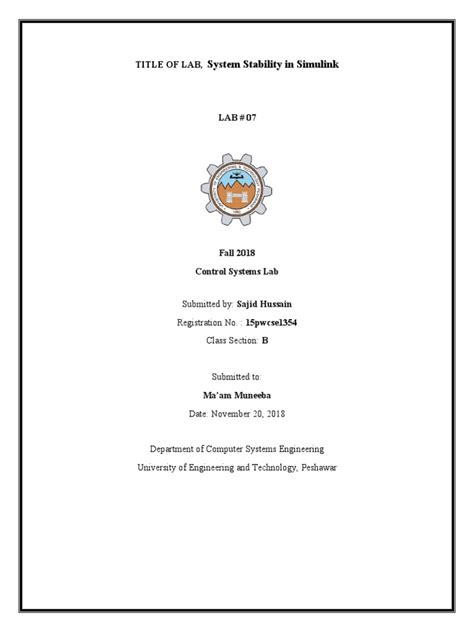 Lab 7 Pdf Teaching Methods And Materials Technology And Engineering