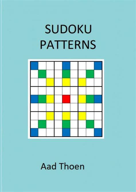 Sudoku Patterns Aad Thoen Isbn 9789402188349 De Slegte