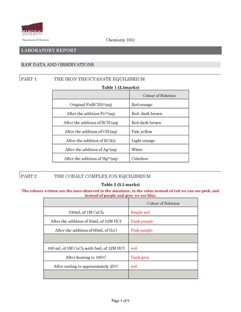 chem lab 4 docus chem lab chem 1051 chemistry 1051 laboratory