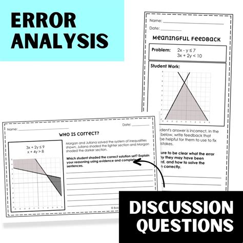 Systems Of Inequalities And Linear Programming Warm Ups And Exit Tickets