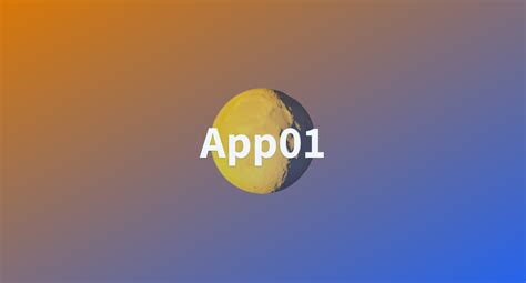 app01 a hugging face space by flm01