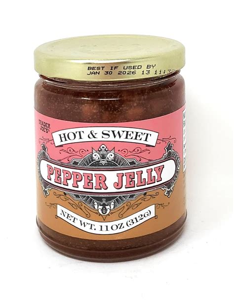 Trader Joes Hot And Sweet Pepper Jelly 11 Oz312g Pack Of 1
