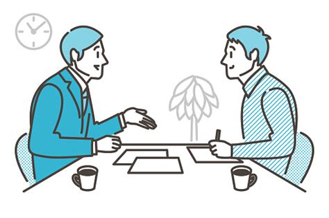 젊은 남자에게 무언가를 설명 안내 또는 소개하는 남성 사업가벡터 일러스트 2명에 대한 스톡 벡터 아트 및 기타 이미지 2명 기업 비즈니스 남자 Istock