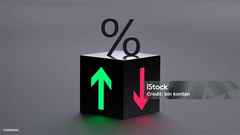 백분율 및 위쪽 및 아래쪽 화살표입니다 소득 이익 비용 부채 규제의 재무 개념 3d 렌더링 금융에 대한 스톡 사진 및 기타 이미지 Istock
