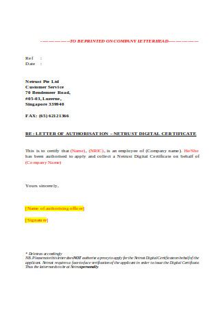 40 SAMPLE Proxy Letter Templates In PDF MS Word