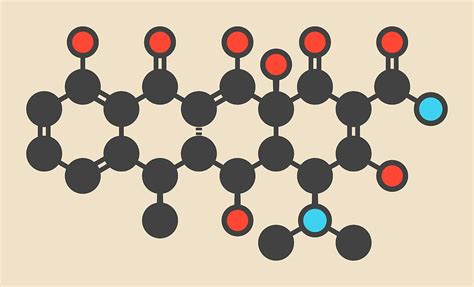 Doxycycline Antibiotic Drug Molecule Photograph By Molekuul Fine Art America
