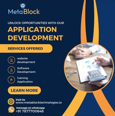 turn your vision into a digital solution with metablock metablock technologies posted on the