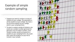 Introduction To Biostatistics Simple Random Sampling PPT