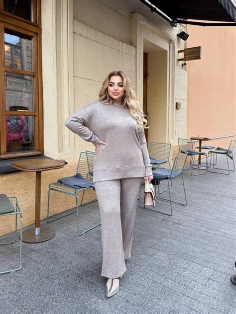 Теплый костюм с брюками — ціна 1650 грн у каталозі Брючні костюми Купити жіночі речі за