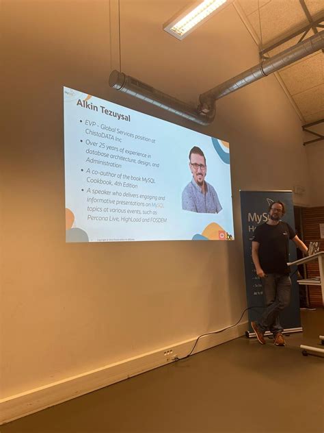 Alkin Tezuysal On Linkedin Mysqlbelgiandays2024 Fosdem Mysql Opensource Database