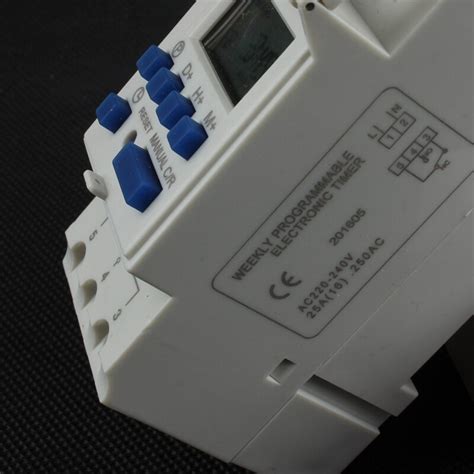 Timer Switch Din Rail Digital Tp8a16 Weekly Progra Vicedeal