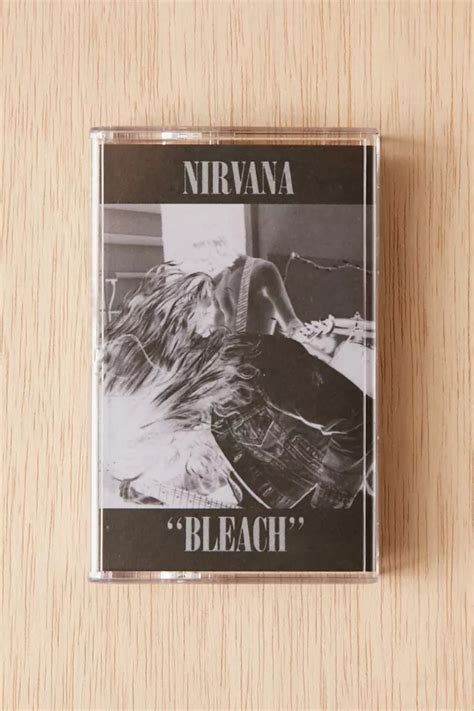 Nirvana Bleach Cassette Tape Urban Outfitters