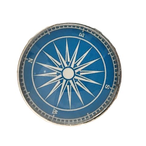 Nautical Compass Glass Knobs Drawer Pulls Pack Of 6 Overstock