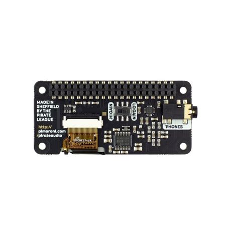 PIMORONI Pirate Audio Headphone Amplifier With Mm Jack For Raspberry Pi DarkOct