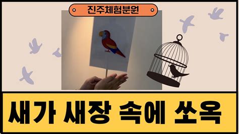 진주체험분원 새장 속에 새가 쏘옥~｜유아활동｜과학놀이｜유아과학실험｜유아놀이 Youtube