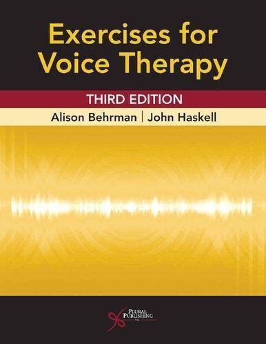 Exercises For Voice Therapy 3rd Edition Lalatee Store