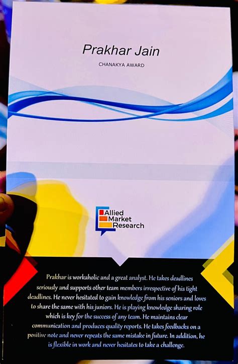 prakhar jain on linkedin wrapping up the performance for the year 2021 2022 by being awarded as