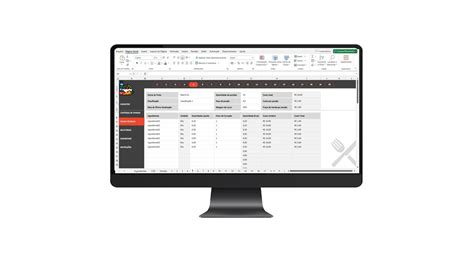 Planilha De Ficha T Cnica Para Restaurantes Em Excel Planilhas Tech