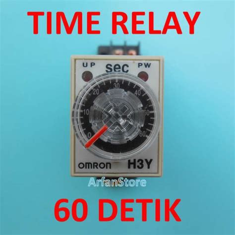 Promo Jual Tdr 60 Detik Time Delay Relay Timer Penunda Waktu Ac 220v