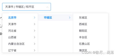 级联选择器（el Cascader）动态加载（lazyload）实现省市区三级选择el Cascader Lazyload Csdn博客