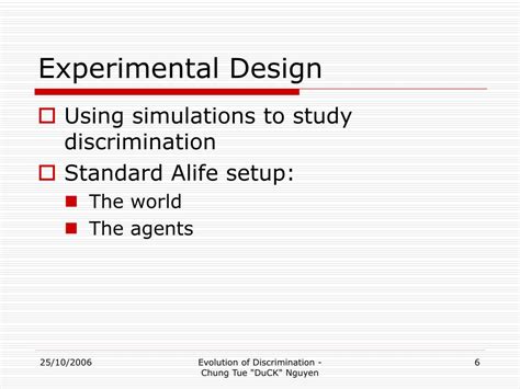 Ppt Evolution Of Discrimination Experimental Ethics Powerpoint