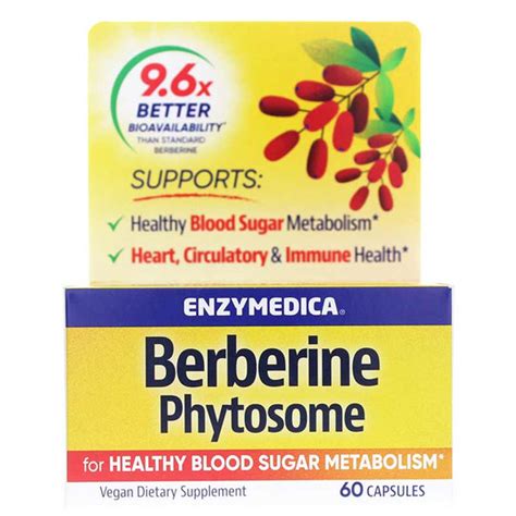 Berberine Phytosome, Enzymedica