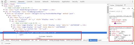 Apply Custom Css To Voc Survey In Dynamics 365 Dynamics 365 Pickwick Papers