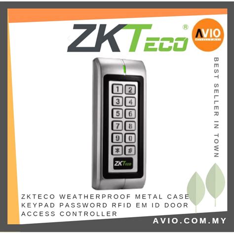 Zkteco Weatherproof Ip66 Outdoor Standalone Door Access Control Keypad Password Rfid Em Id Card