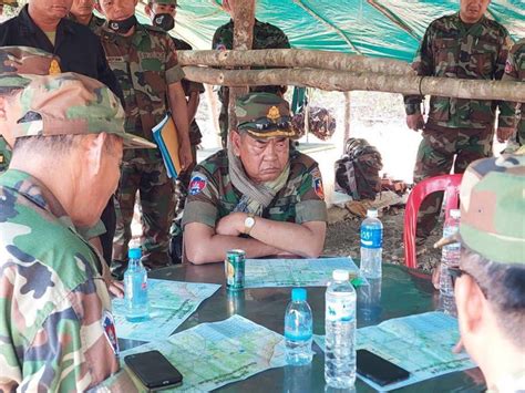 ឧត្ដមសេនីយ៍ឯក ស្រី ឌឹក អញ្ជើញចុះត្រួតពិនិត្យការកសាងទីលានបាញ់ពិត និងចុះសួរសុខទុក្ខនាយទាហាន