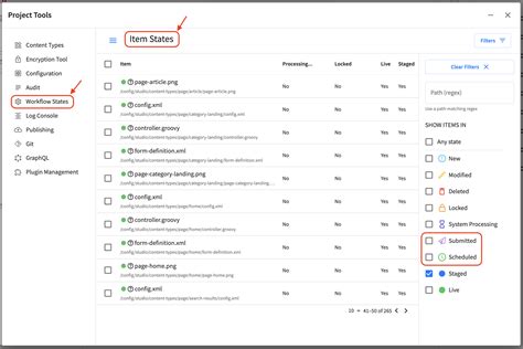 Add Filters In Workflow States To Be Consistent With Dashboard Icon Guide · Issue 5525