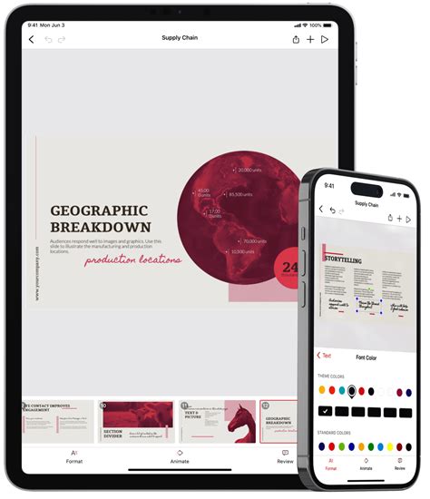 Free Presentation App For IOS Zoho Show