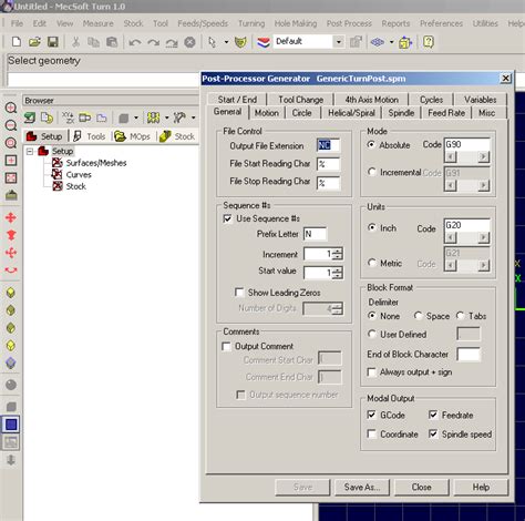 มาทำความรจกกบ Post Processor CAM Out put