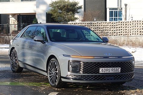 플래그십 그 이상 현대 7세대 그랜저 하이브리드 시승기 글로벌오토뉴스