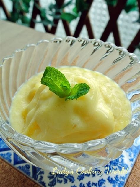 망고아이스크림으로 만든 망고 프로즌요거트