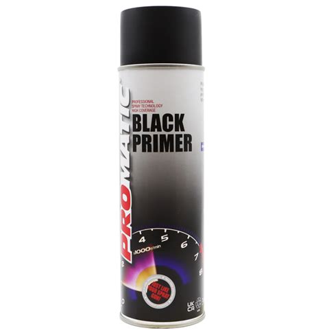 Promatic Black Primer Aerosol 500ml