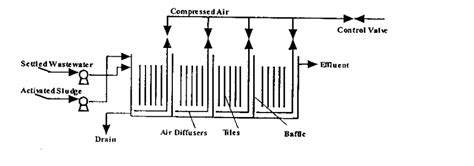 Schematic Of The Hybrid Aerated Submerged Fixed Film Hasff Reactor Download Scientific Diagram