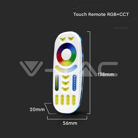 LED Strip Accessories Touch Remote Control RGB CCT